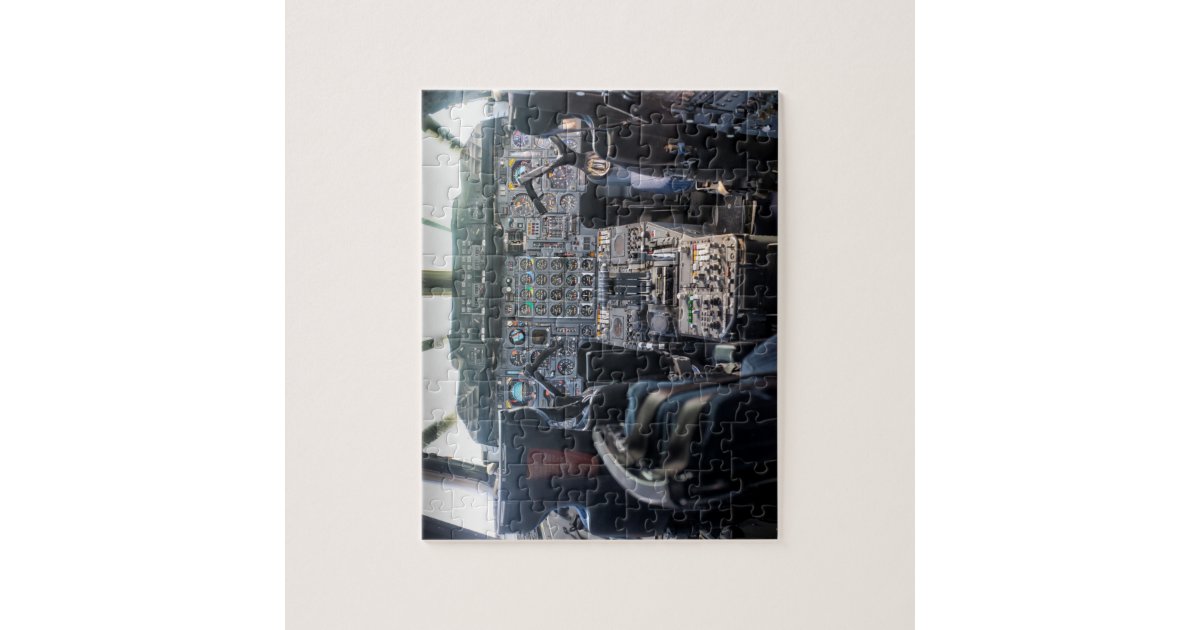 Concorde Flight Deck Jigsaw Puzzle | Zazzle