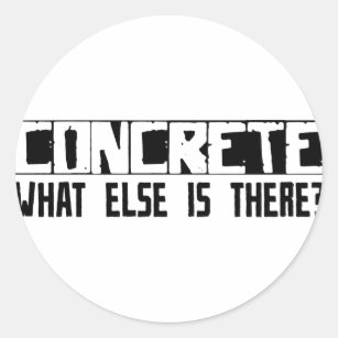 Concrete Stickers & Labels | Zazzle UK