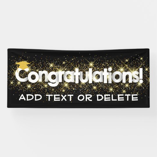 CONGRATULATIONS Banner | Zazzle.co.uk