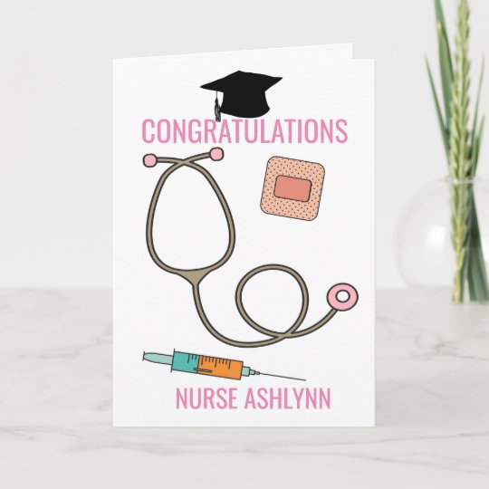 Congratulations Nurse Graduate Card | Zazzle.co.uk
