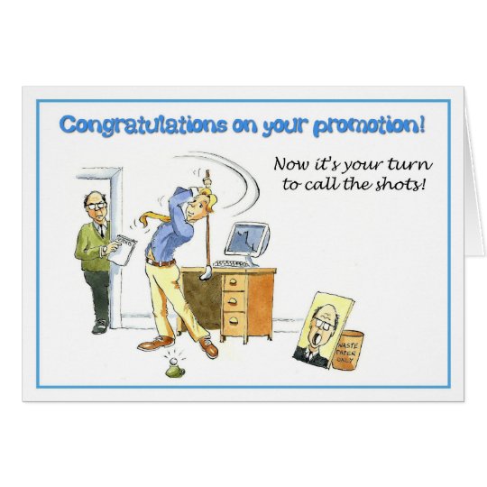 Congratulations on your promotion. card | Zazzle.co.uk Congratulations on your promotion. card | Zazzle.co.uk