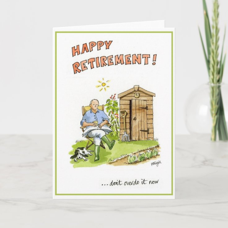 Congratulations on your retirement greeting card | Zazzle