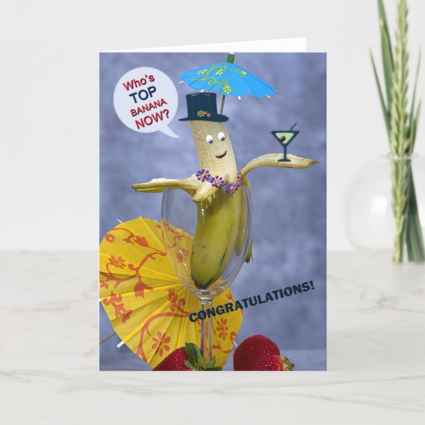 Banana Cards | Zazzle UK