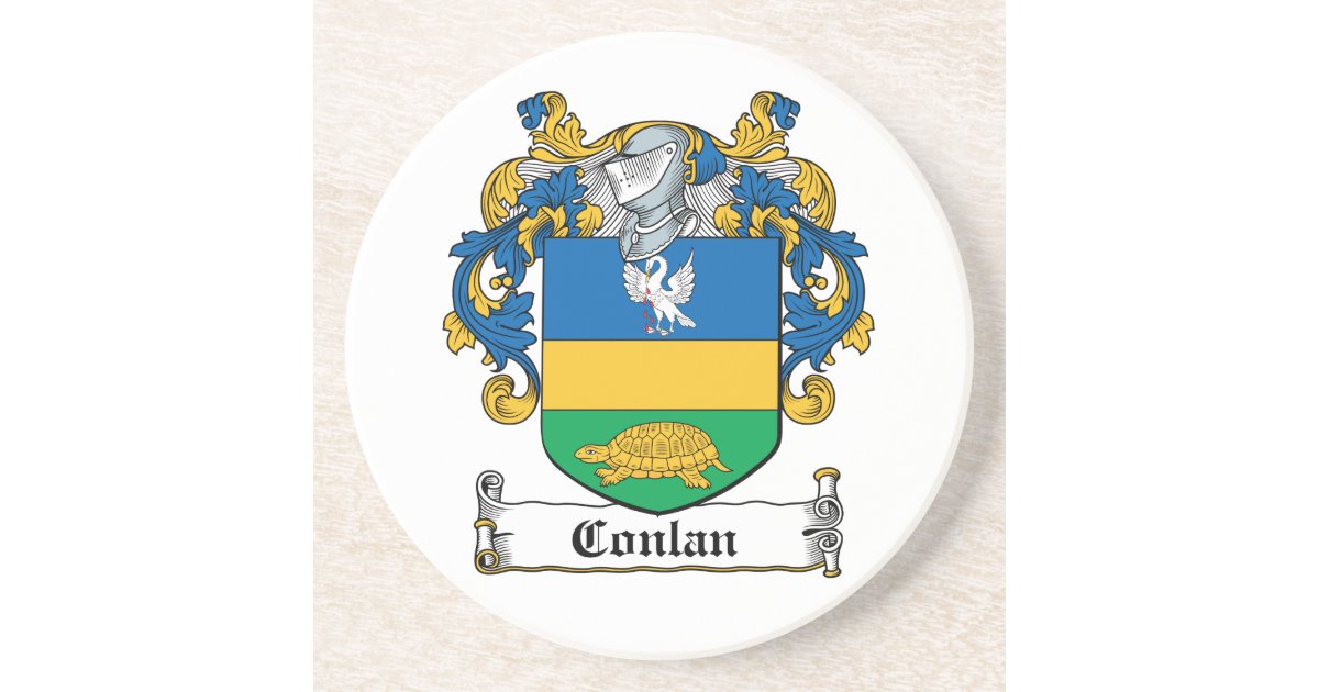 Conlan Family Crest Coaster | Zazzle