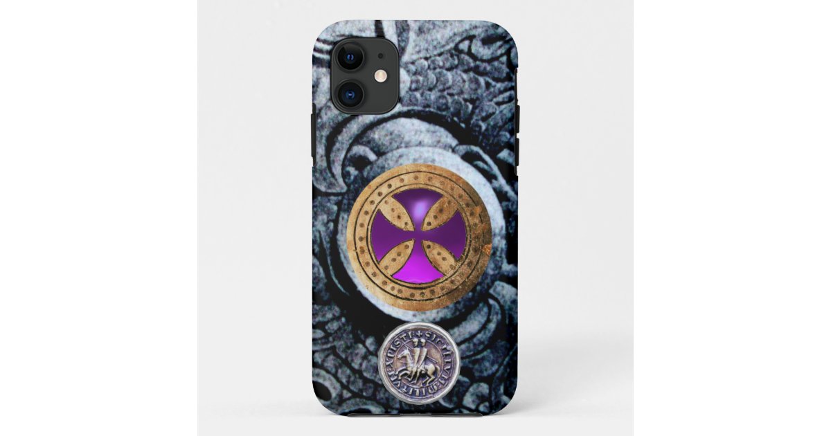 CONSECRATION CROSS AND SEAL OF THE KNIGHTS TEMPLAR Case-Mate iPhone ...