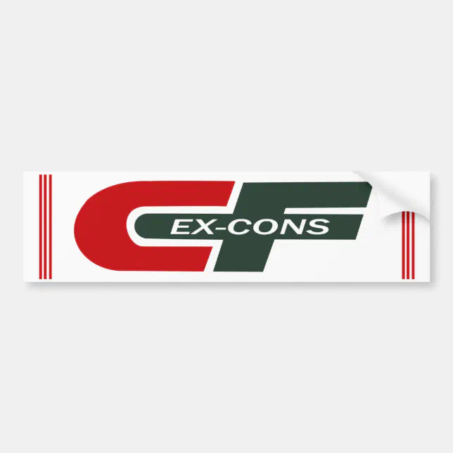 Consolidated Freightways Ex-Cons Sticker | Zazzle