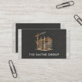 Construction in Progress | Scaffolding Business Card | Zazzle