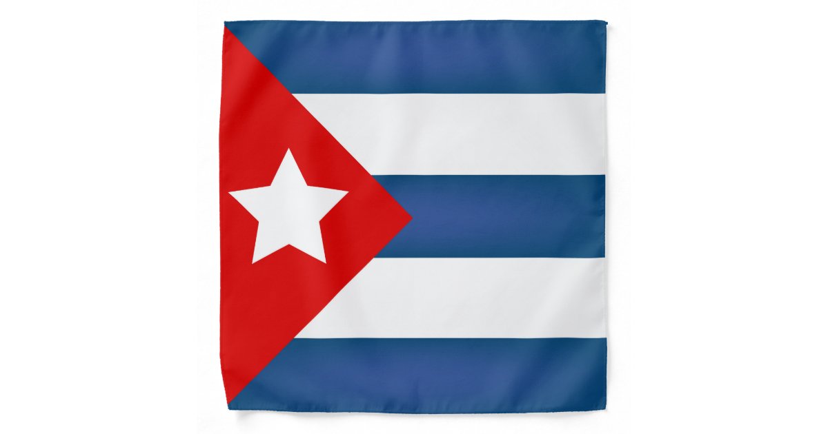 Cool Cuba Flag Fashion Bandana | Zazzle