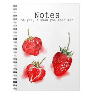 Cute Food Notebooks | Zazzle.co.uk