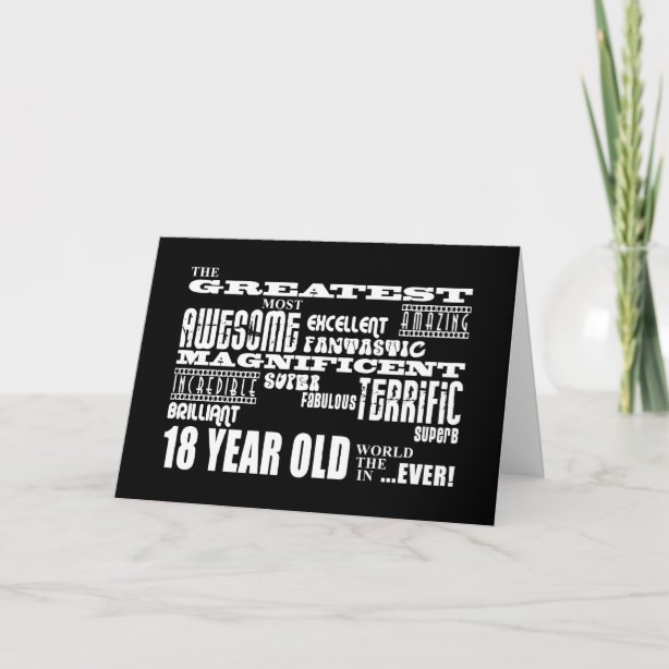 18 Year Old Cards | Zazzle UK