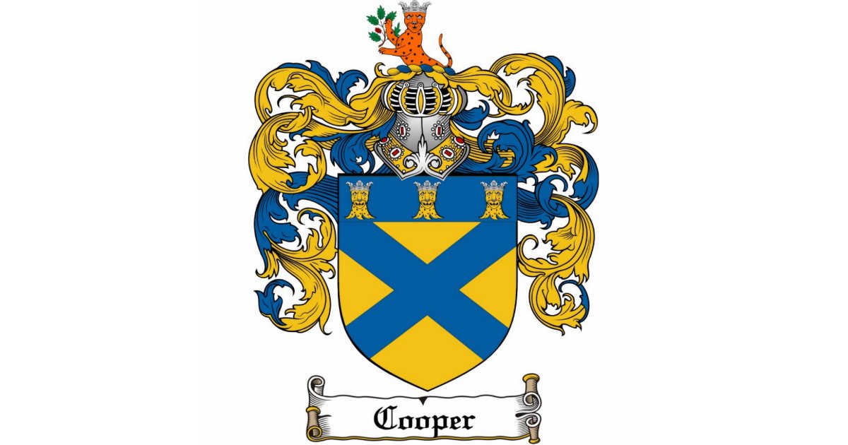 Cooper Coat of Arms Photo Sculpture Cut Out | Zazzle