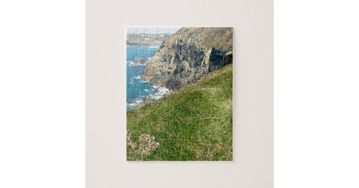 Cornish coast jigsaw puzzle | Zazzle