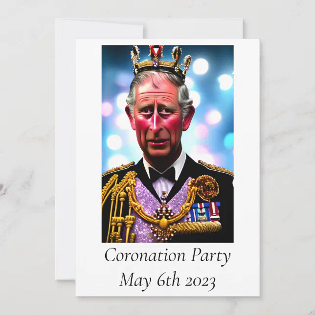 Coronation Party Invitation | Zazzle
