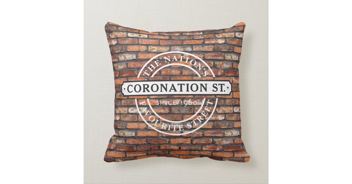 Coronation Street - Logo Cushion | Zazzle.co.uk