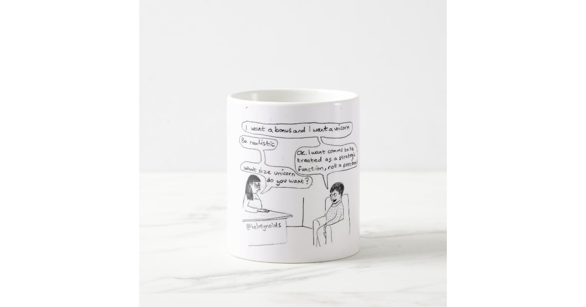 Corporate Communications Unicorn Mug | Zazzle