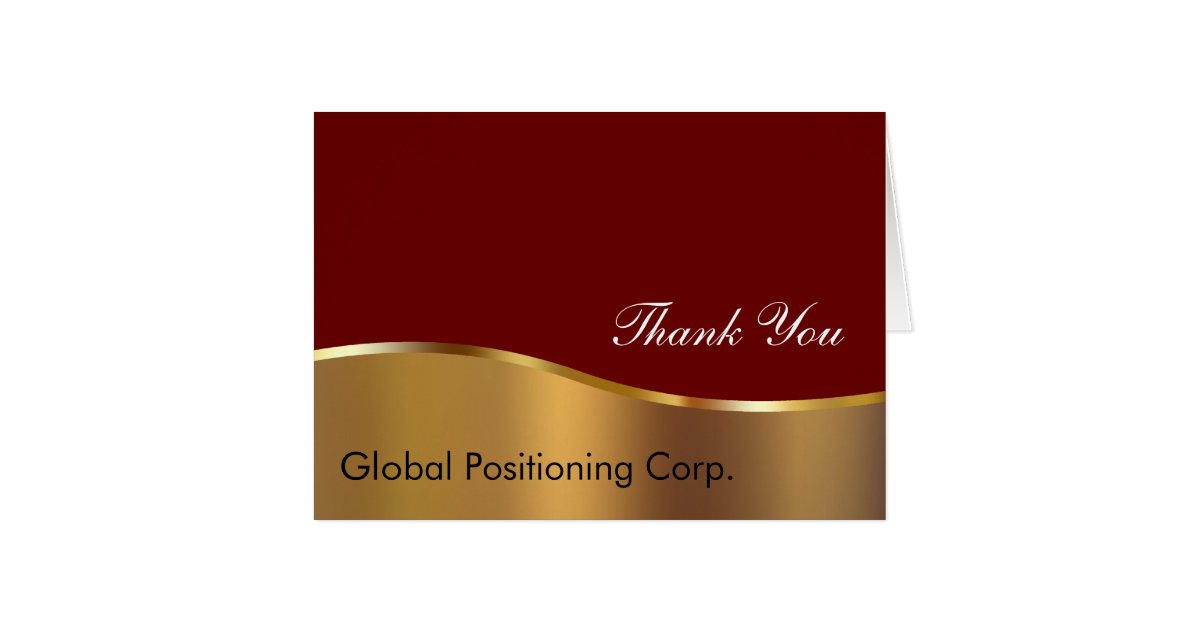 Corporate Thank You Cards | Zazzle.co.uk