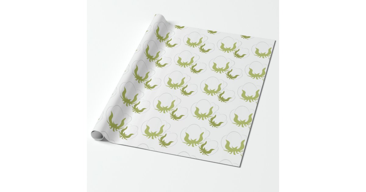 Cotton Wrapping Paper | Zazzle