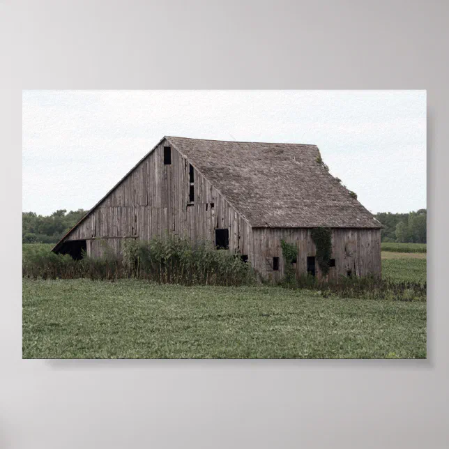 Country Barn Poster | Zazzle