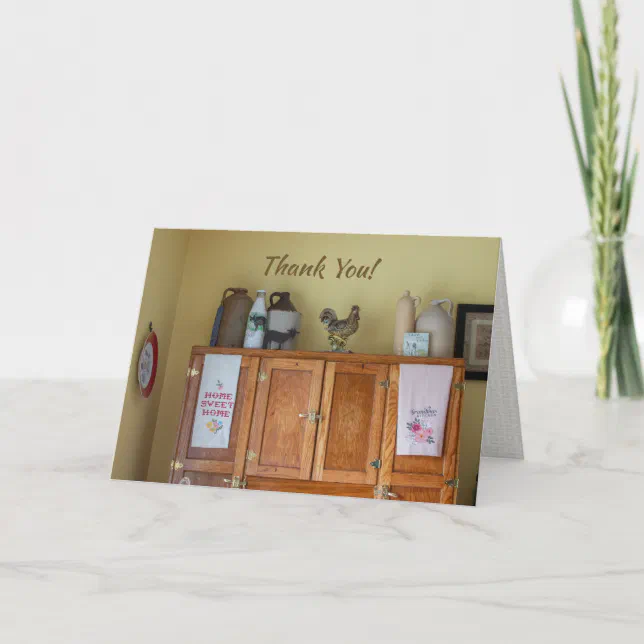Country Charm Thank You Card | Zazzle