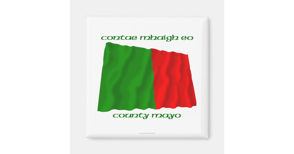 County Mayo Colours Magnet | Zazzle