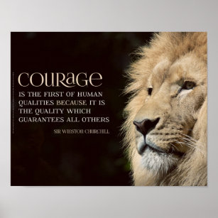 Courage Posters & Prints | Zazzle UK