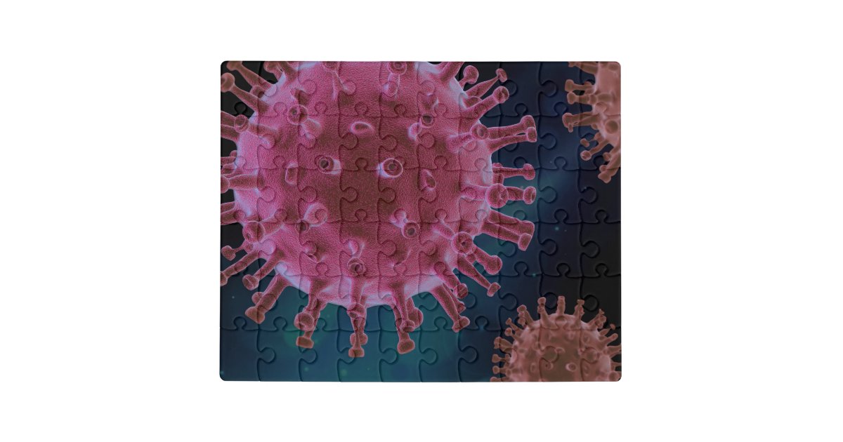 Covid Virus Biology Jigsaw Puzzle | Zazzle