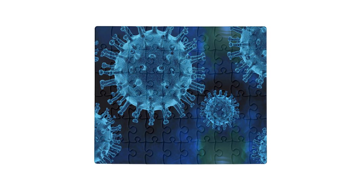 Covid Virus Infection Pathogen Jigsaw Puzzle | Zazzle