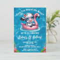 Cow Pool Birthday Party Invitation | Zazzle