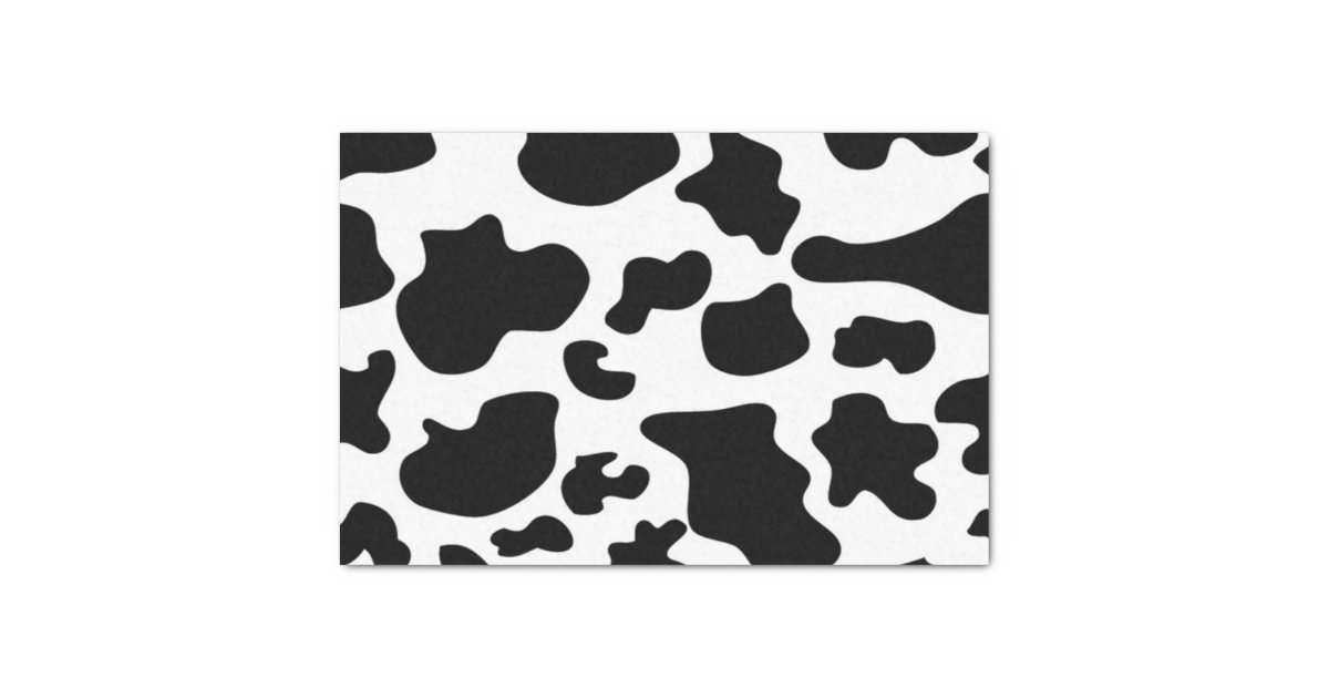 Cow Print Tissue Paper | Zazzle