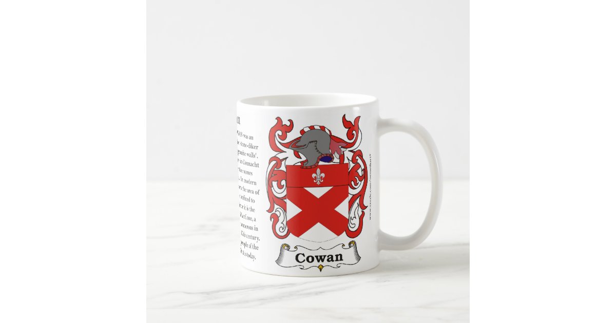 Cowan, History, Meaning and the Crest Mug | Zazzle