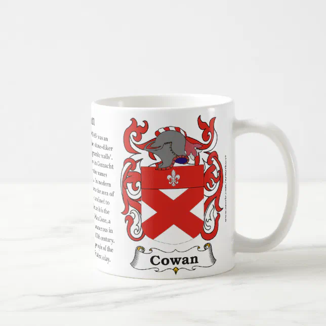 Cowan, History, Meaning and the Crest Mug | Zazzle