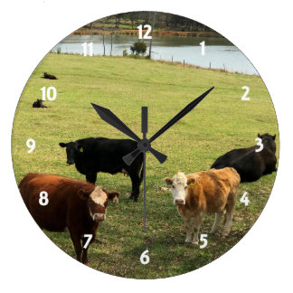 Cow Wall Clocks | Zazzle.co.uk