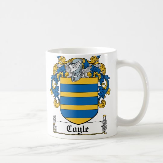 Coyle Family Crest Coffee Mug | Zazzle.co.uk