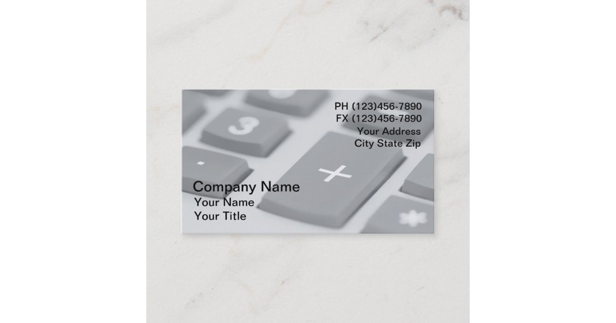 CPA Business Cards | Zazzle.co.uk