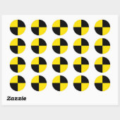 Crash Test Sticker | Zazzle
