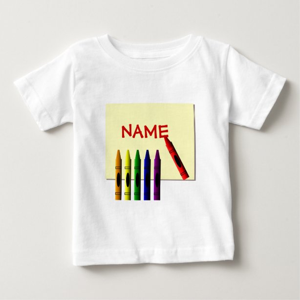 Crayon T-Shirts & Shirt Designs | Zazzle UK
