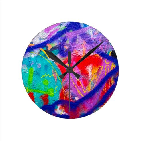 Graffiti Wall Clocks | Zazzle UK