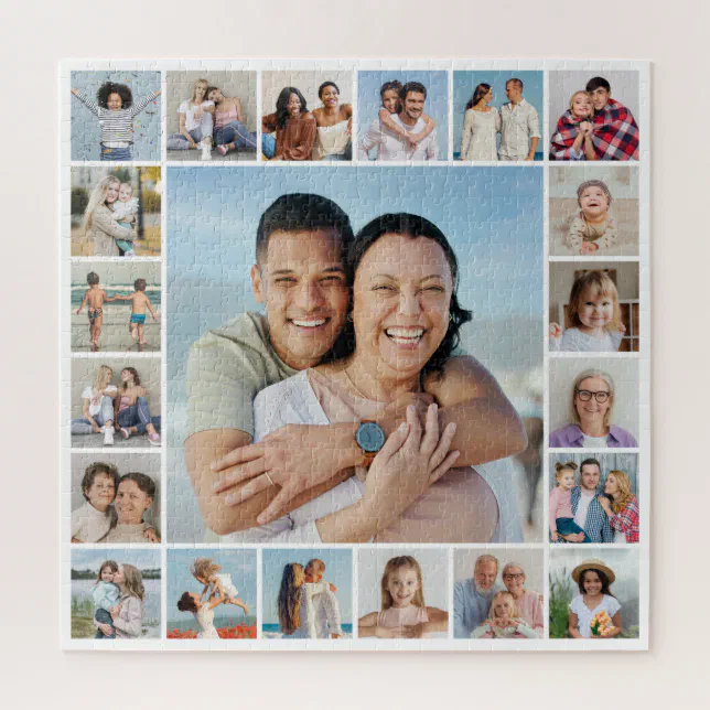 Create Your Own 21 Photo Collage Jigsaw Puzzle | Zazzle