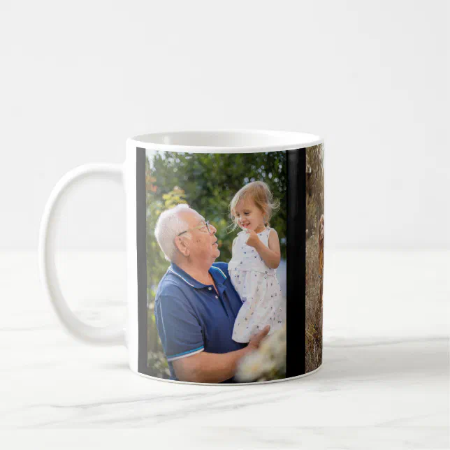 Create Your Own 3 Photo Collage Coffee Mug | Zazzle
