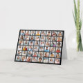 Create Your Own 48 Photo Collage Greeting Card | Zazzle