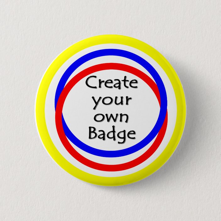 Create your own badge | Zazzle