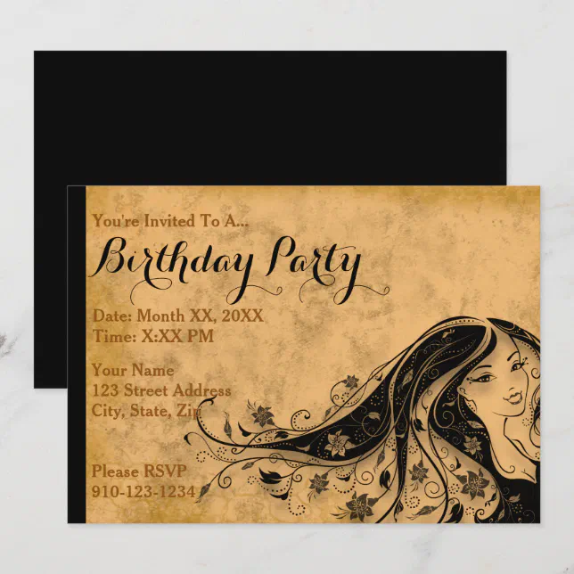 Create Your Own Birthday Party Invitation | Zazzle