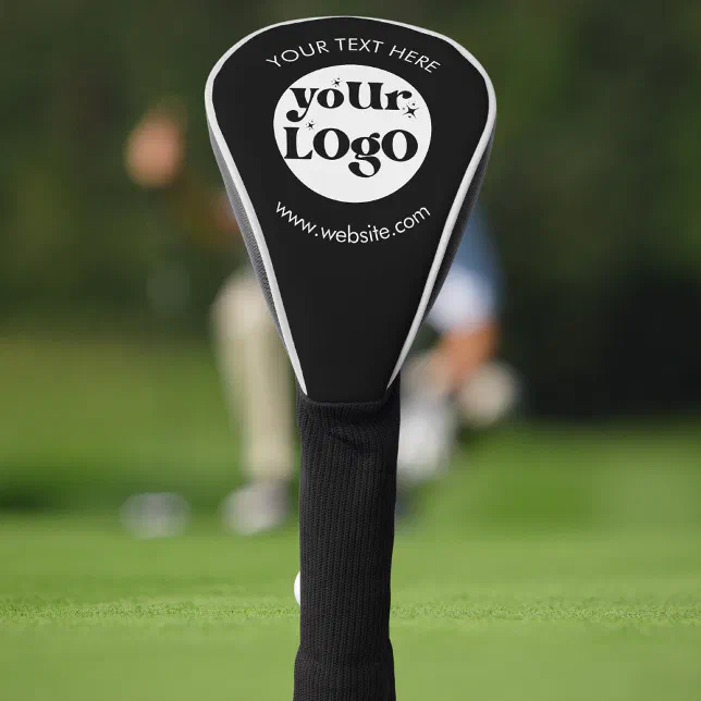 Create Your Own Company Branded Business Logo Golf Head Cover | Zazzle