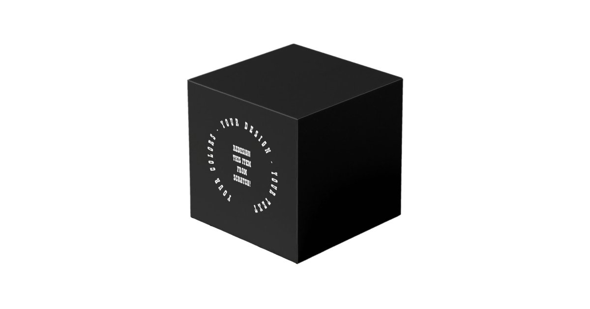 Create Your Own Cube | Zazzle