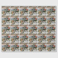 Create Your Own Custom 4 Photo Grid Wrapping Paper | Zazzle