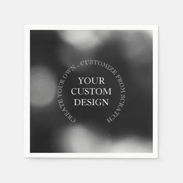 Create Your Own Custom Design/Logo Napkin | Zazzle