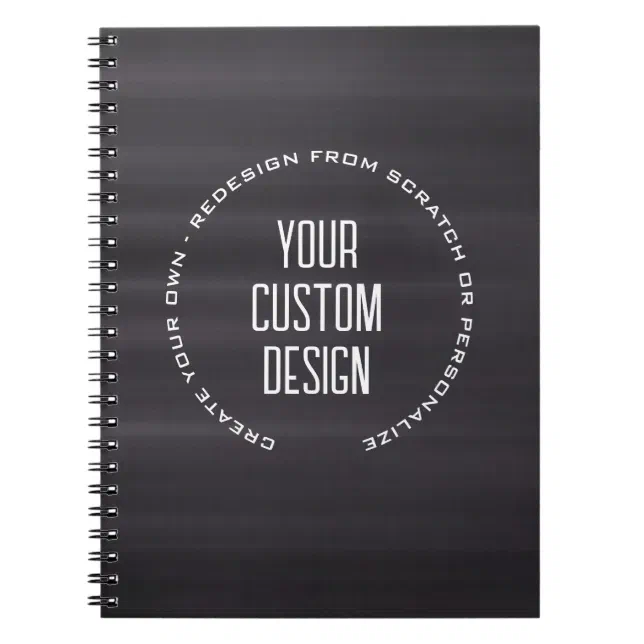 Create Your Own Custom Image Notebook | Zazzle