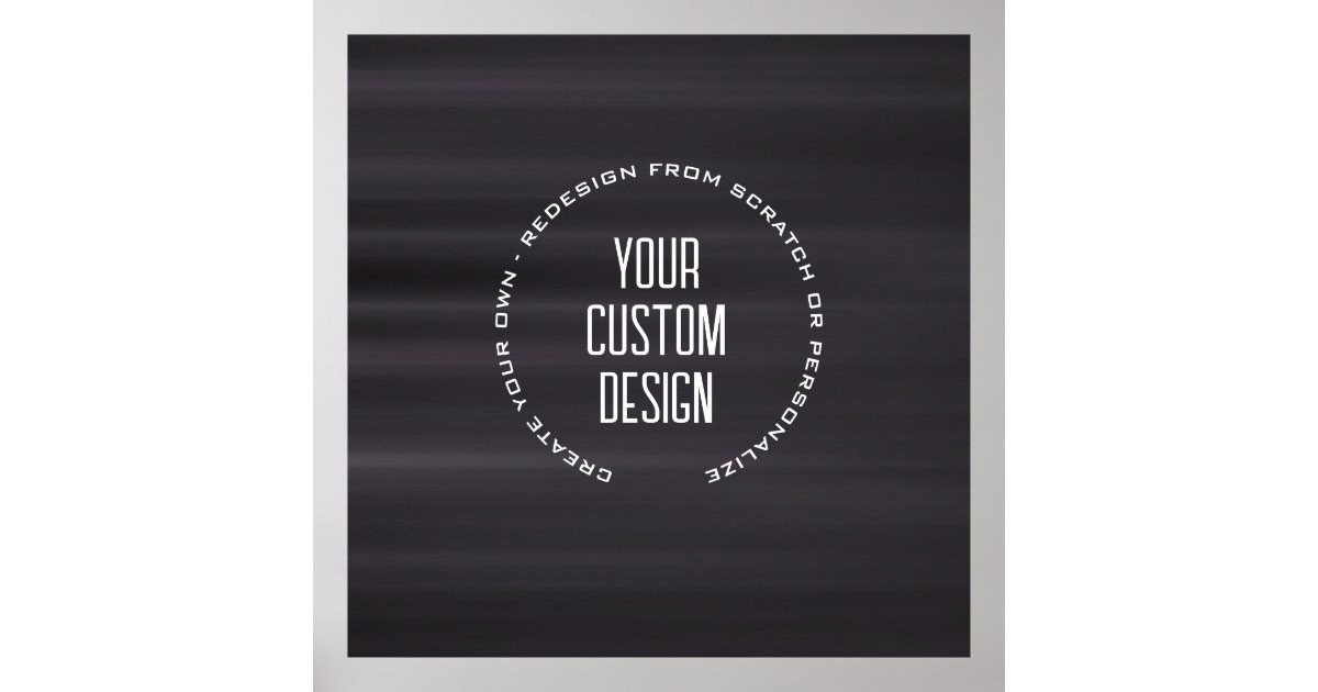 Create Your Own Custom Image Poster | Zazzle