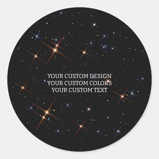 Create Your Own Custom Personalised Classic Round Sticker | Zazzle