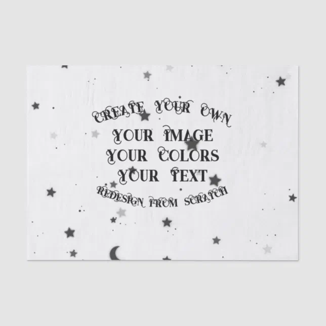 Create Your Own Custom Personalised Tissue Paper | Zazzle